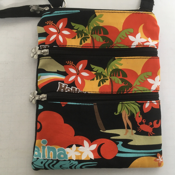 island impression | Bags | Hawaii Island Design 3 Zip Compartment ...
